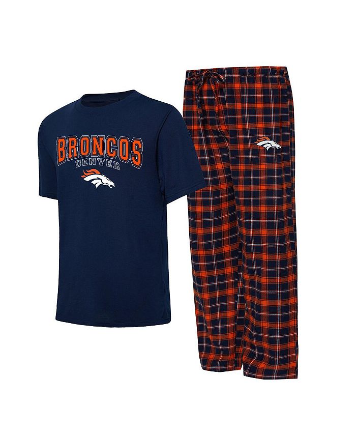 Concepts Sport Men's Navy, Orange Denver Broncos Arctic T-shirt and ...
