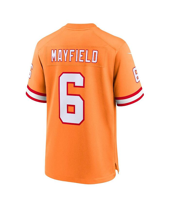 Nike Big Boys Baker Mayfield Orange Tampa Bay Buccaneers Game Jersey ...