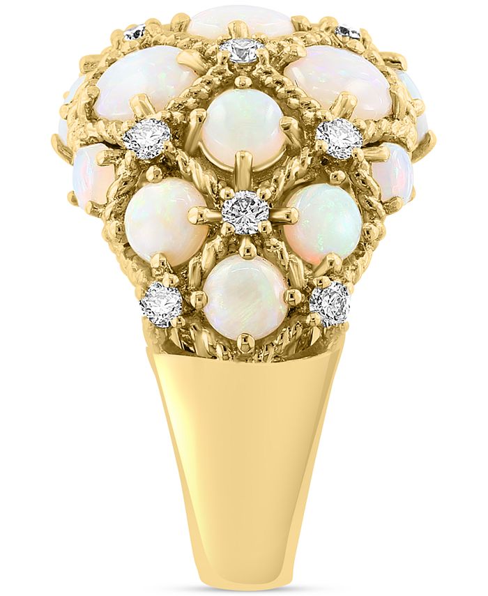 EFFY Collection EFFY® Opal (5-5/8 ct. t.w.) & Diamond (1/2 ct. t.w ...
