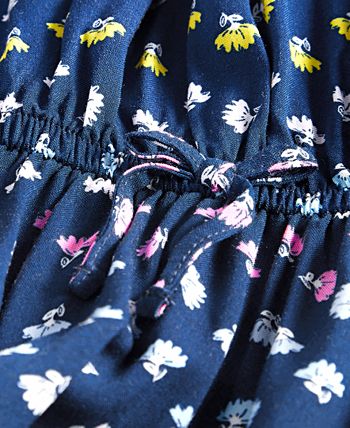 Epic Threads Big Girls Daisy Stripe Printed Peasant Dress, Created for ...