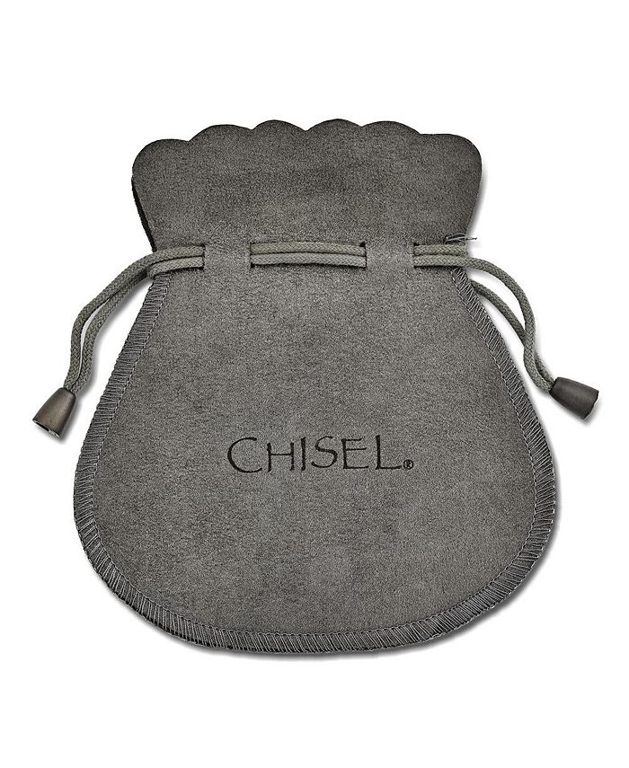 Chisel Stainless Steel Polished 20 inch Circle Link Necklace - Macy's