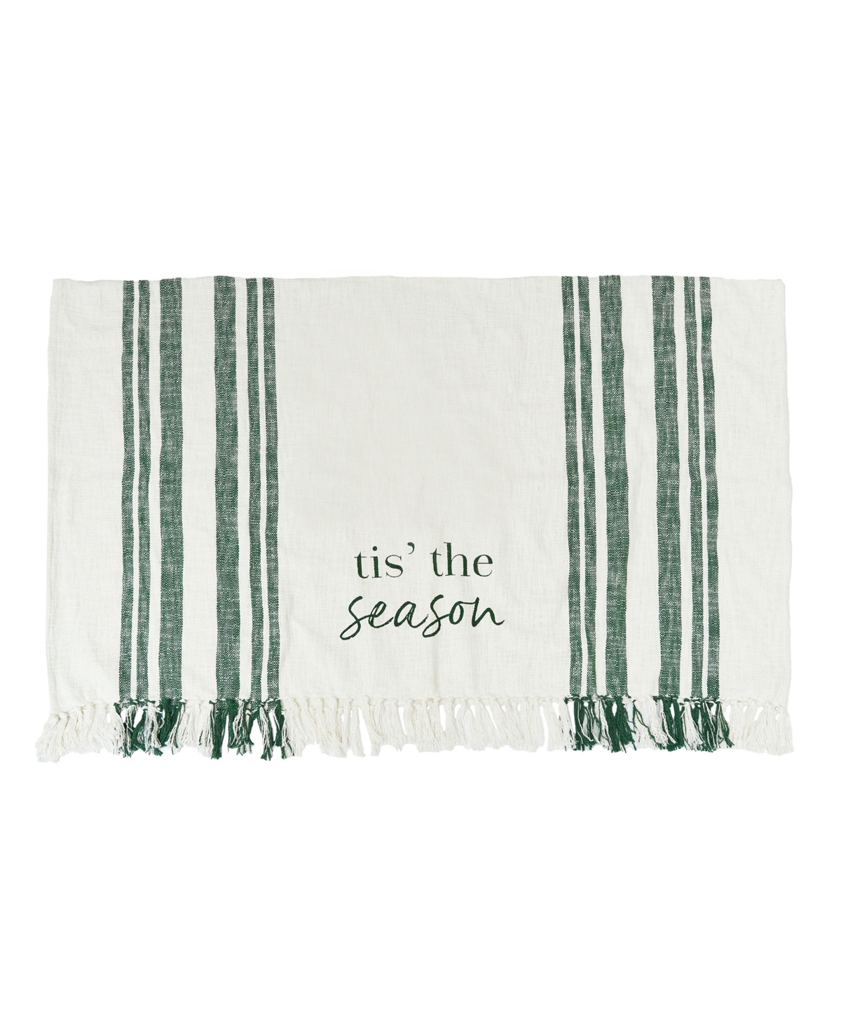 Click here for Morgan Season Woven Throw Blanket - Green prices