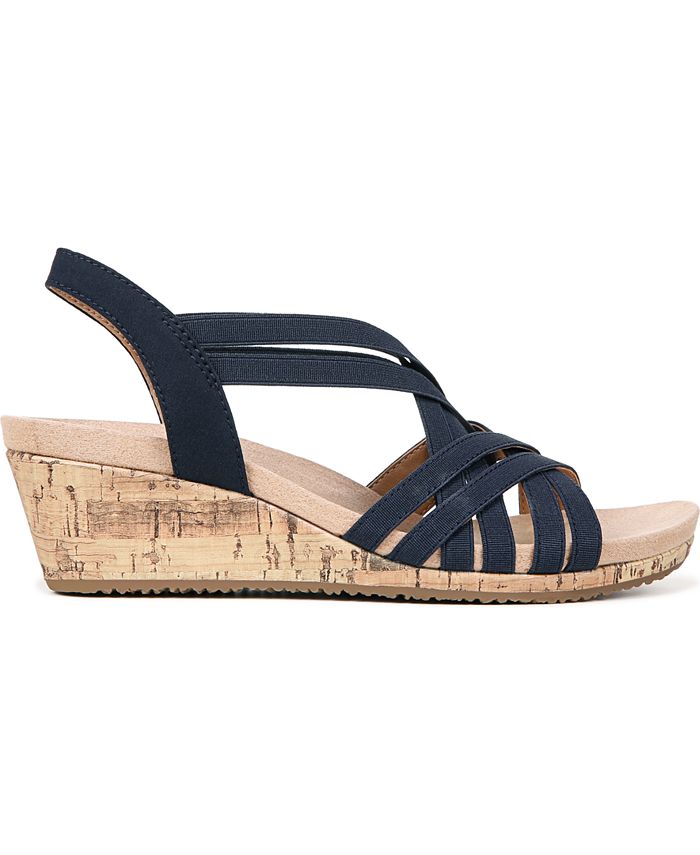 LifeStride Women's Mallory Strappy Wedge Sandals - Macy's