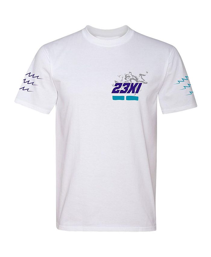 23xi Racing Men's White Jordan Wings T-shirt - Macy's