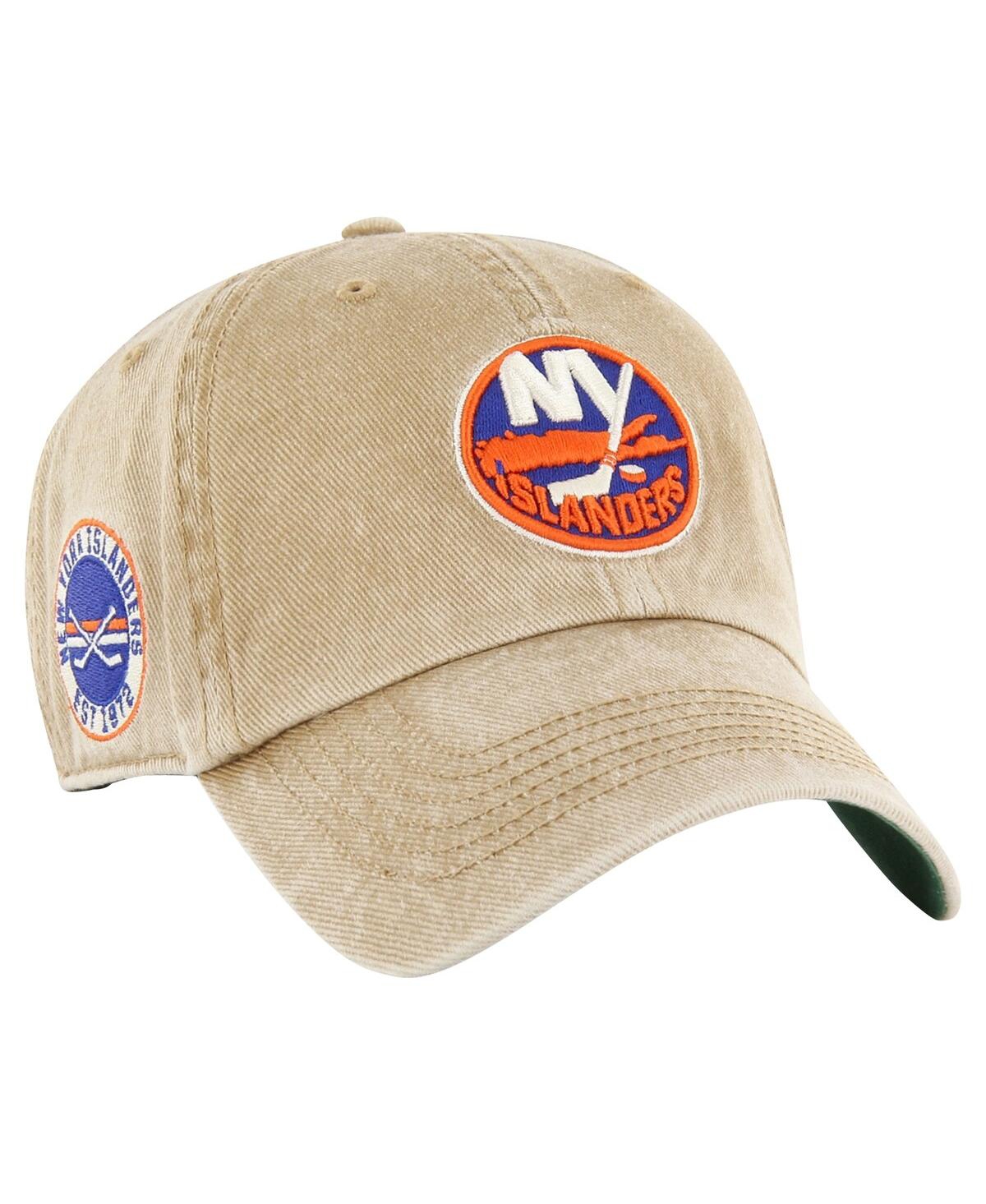 Click here for Mens 47 Brand Khaki New York Islanders Earldor Cle... prices