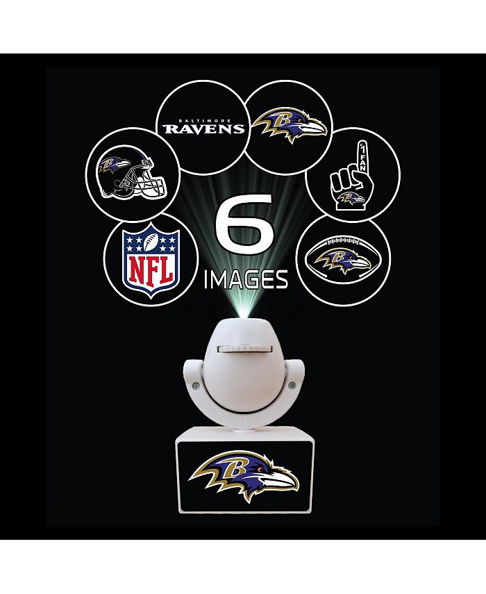 Sporticulture Baltimore Ravens LED Mini Spotlight Projector Nite Light ...