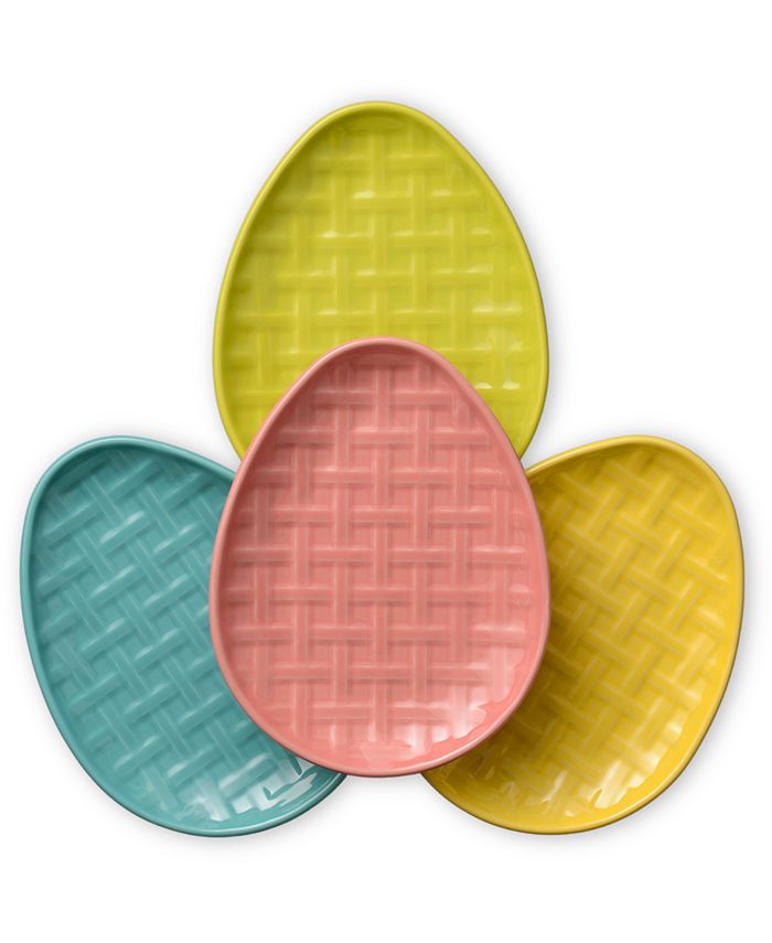 Fiesta Embossed Egg Plate - Macy's