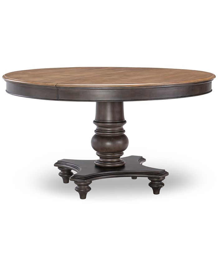 Furniture Mandeville Round Dining Table - Macy's