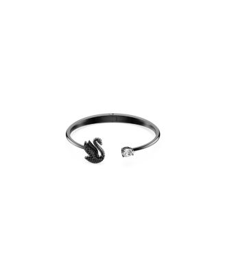 Swarovski black bangle store