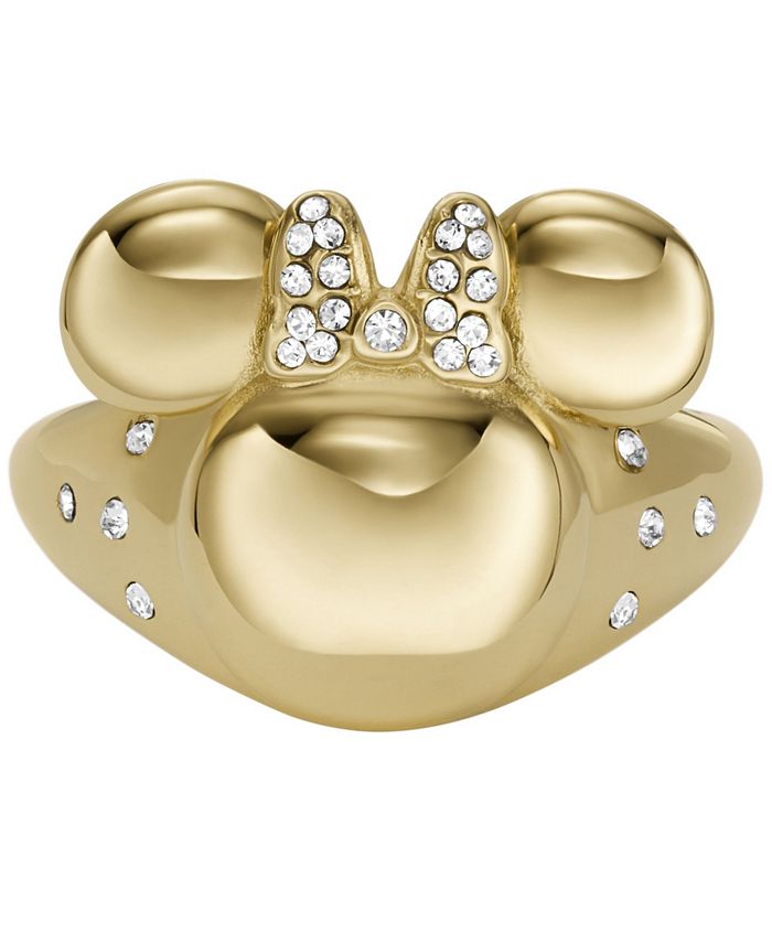 Fossil Women's Disney x Fossil Special Edition Gold-Tone Stainless ...