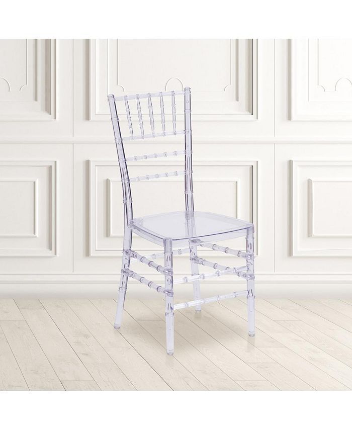 EMMA+OLIVER 2 Pack Stacking Ghost Chair - Macy's