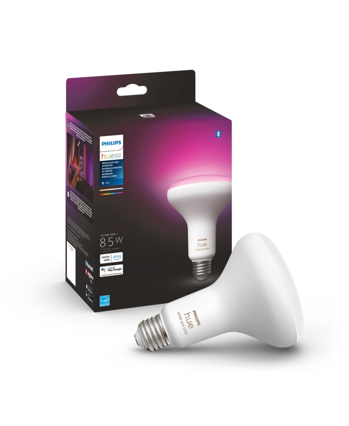Click here for Philips Hue BR30 Bluetooth 85W Smart Led Bulb prices
