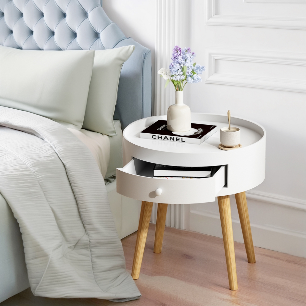 Click here for Streamdale Furniture 18 H Storage Drawer Bedside T... prices