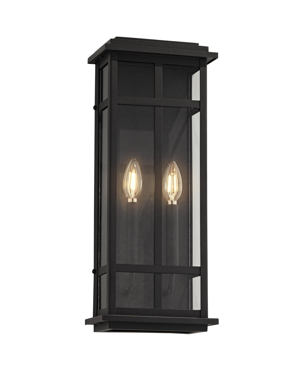 Possini Euro Design Metrix 20" High Farmhouse Rustic Modern Rectangular ...