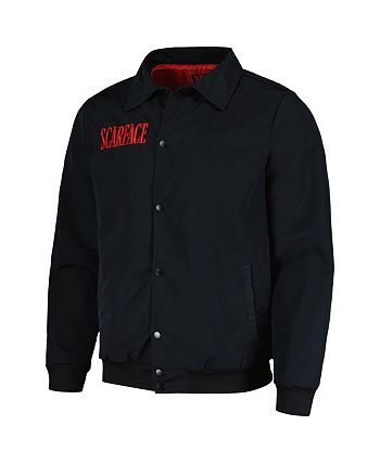Reason Men's and Women's Black Scarface Coaches Full-Snap Jacket - Macy's