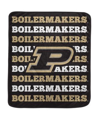 Pegasus Home Fashions Purdue Boilermakers 60'' x 70'' Logo Wordmark ...