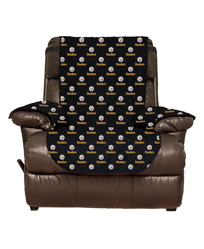 Pegasus Home Fashions Pittsburgh Steelers 65" x 80" Reversible Recliner ...