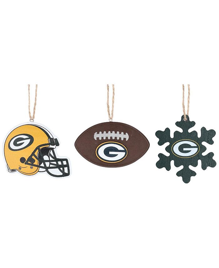 Memory Company The Green Bay Packers Three-Pack Helmet, Football and ...