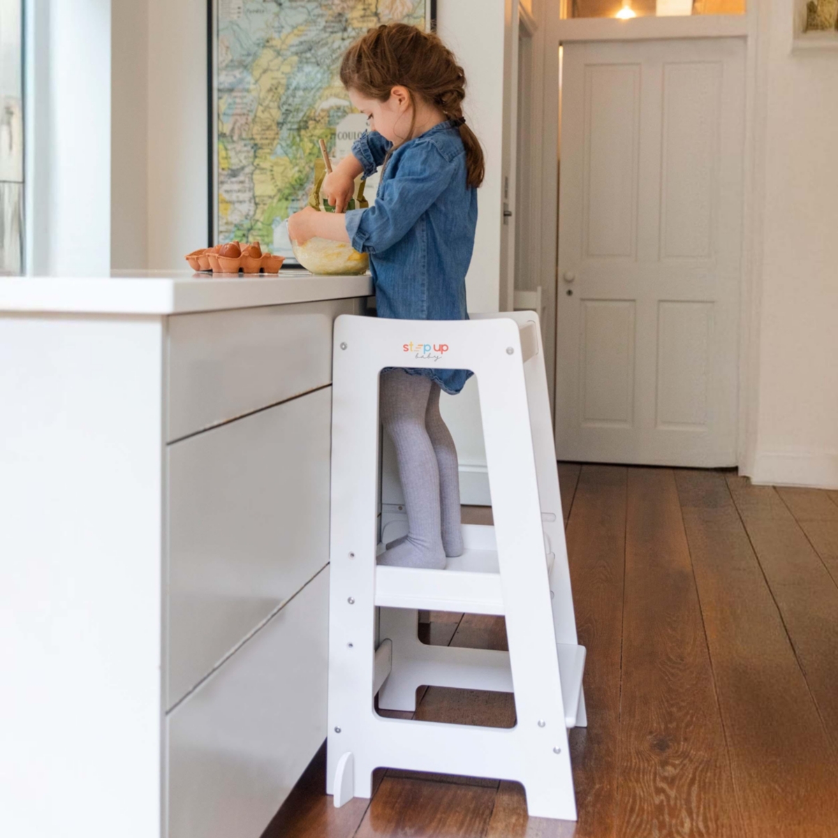 Click here for Stepup Baby Toddler Tower with Adjustable Step  Wh... prices