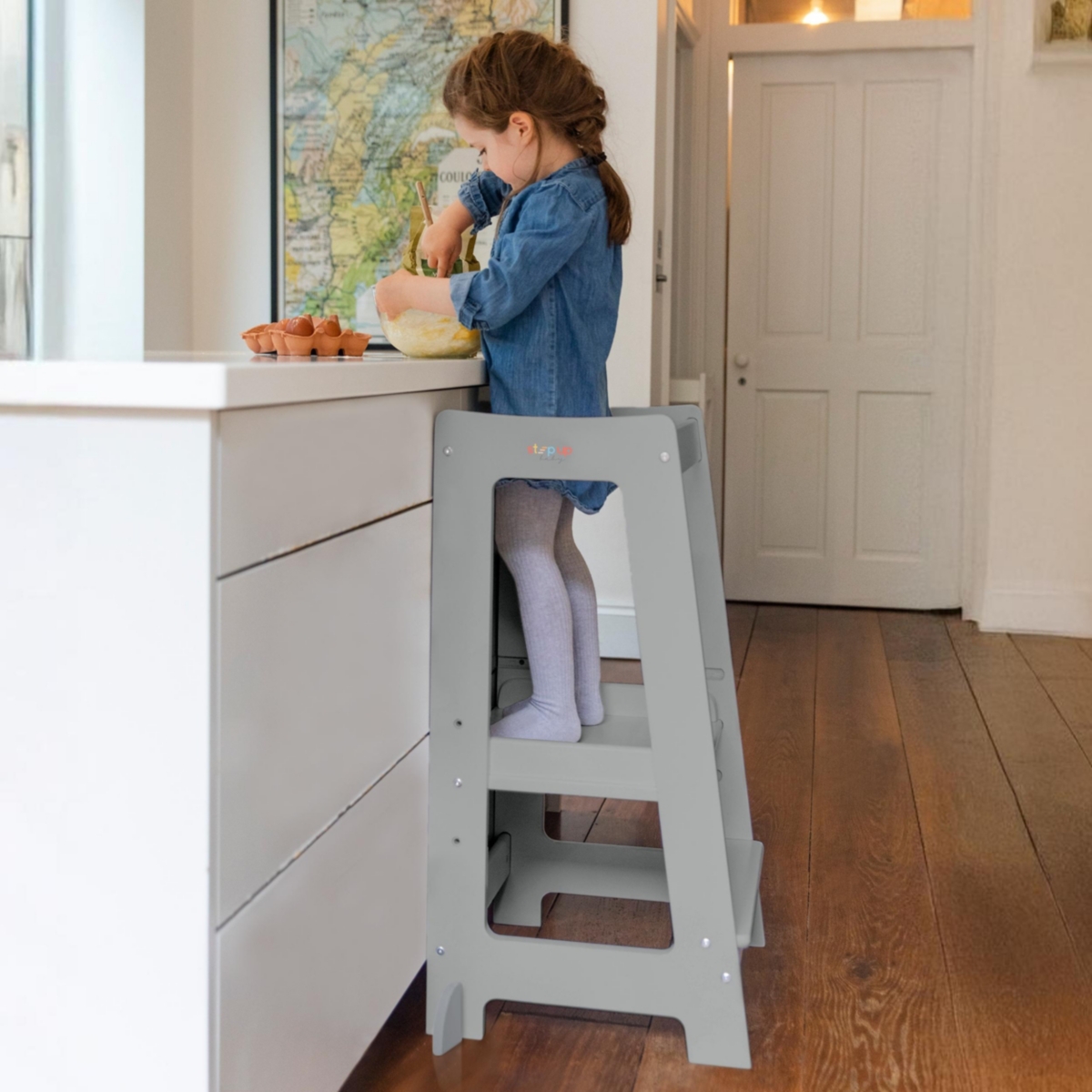 Click here for Stepup Baby Toddler Tower with Adjustable Step  Wh... prices