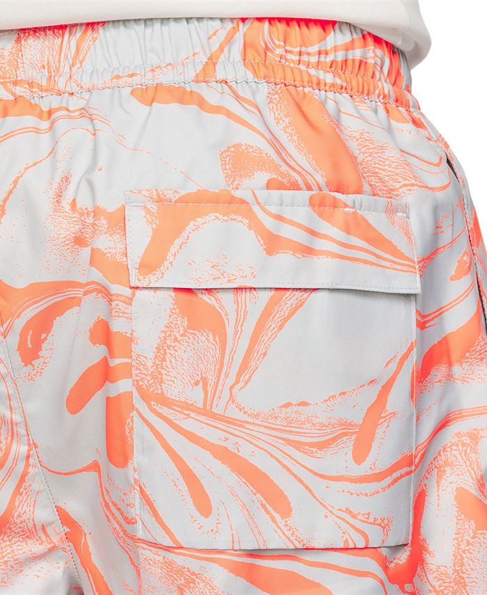 Nike Men's Sportswear Lined Logo Swirl Shorts - Macy's