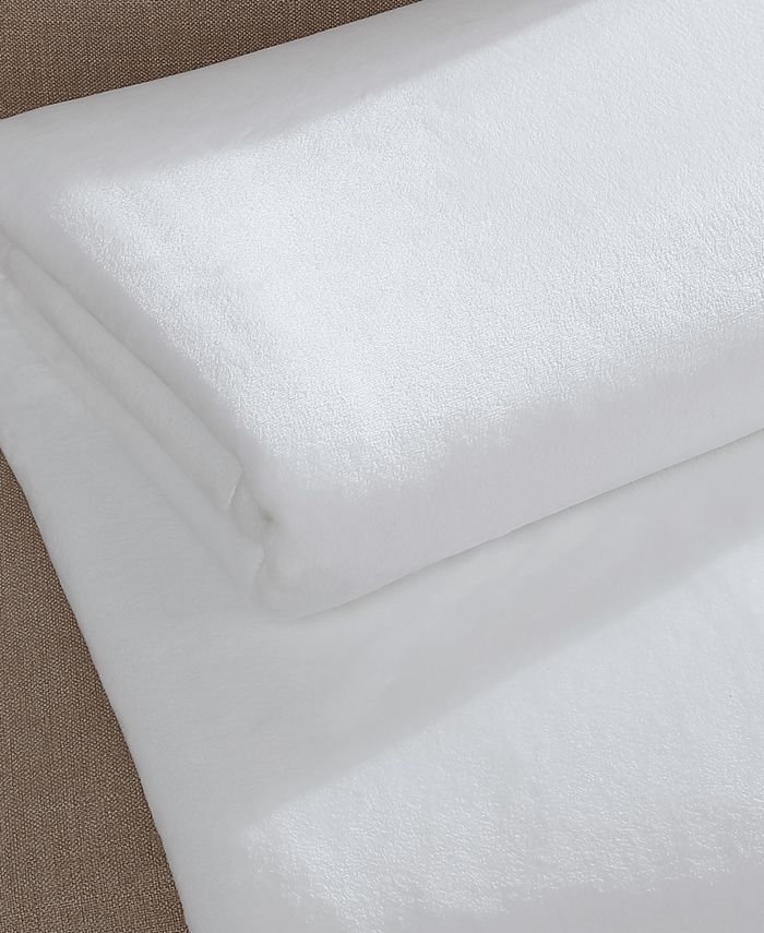 Calvin Klein Core Plush Solid Blanket, Twin - Macy's