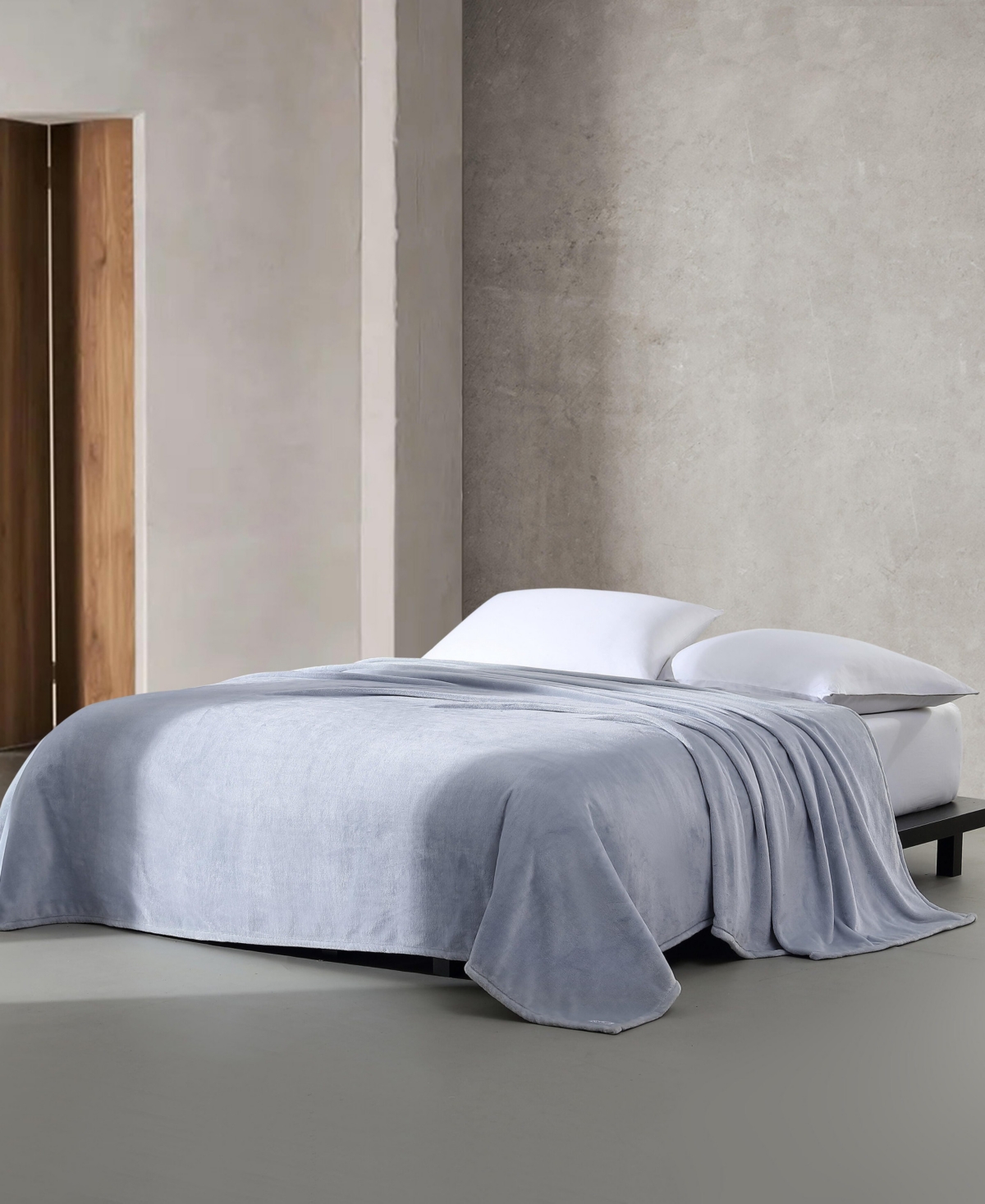 Click here for Calvin Klein Core Plush Solid Blanket  Queen - Lig... prices