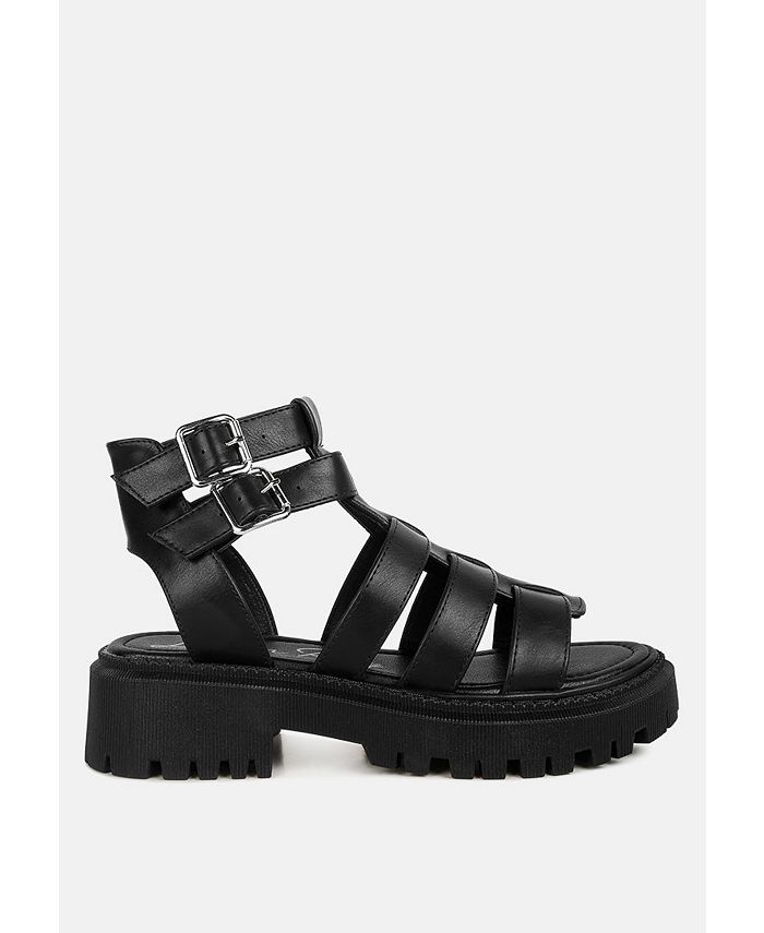 London Rag Women's Dewey Chunky Gladiator Sandals - Macy's