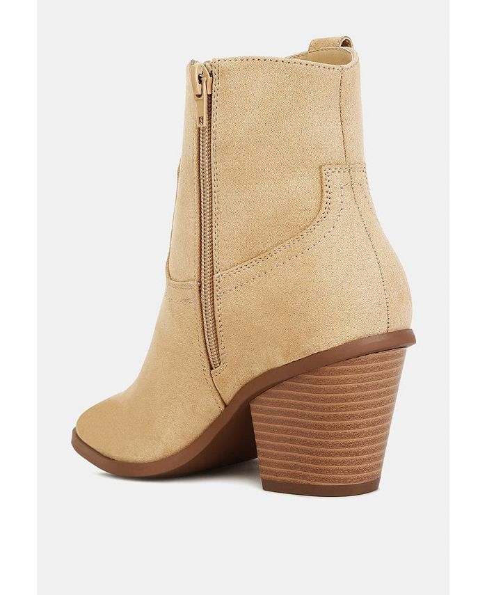 London Rag Women's elettra ankle length cowboy boots - Macy's