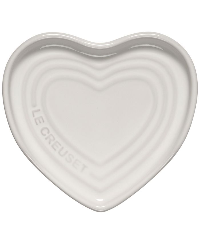 Le Creuset Figural Heart Collection Stoneware Heart Spoon Rest - Macy's