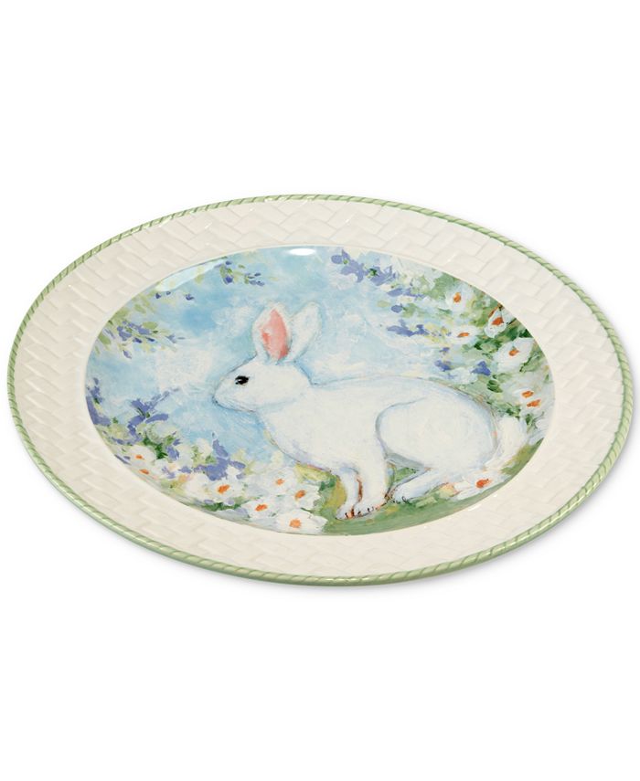 Certified International Easter Morning Round Platter - Macy's