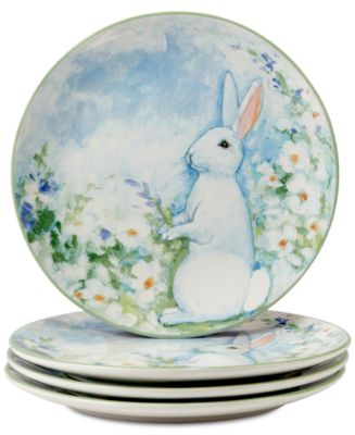 Certified International Easter Morning Dinner Plates Set of 4 - Macy's