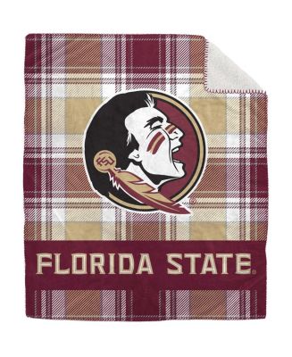 Pegasus Home Fashions Florida State Seminoles 50" x 60" Plaid Flannel ...