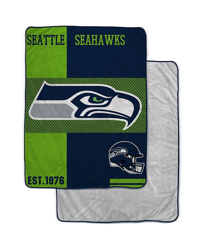 Pegasus Home Fashions Seattle Seahawks 60" x 80" Sherpa Throw Blanket ...