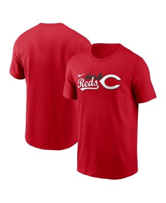 Men's Nike Red Cincinnati Reds Local Team Skyline T-shirt - Macy's