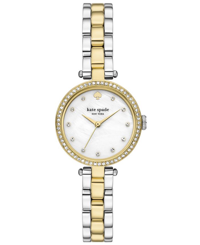 kate spade new york Women's Holland Three Hand Two-Tone Stainless Steel ...