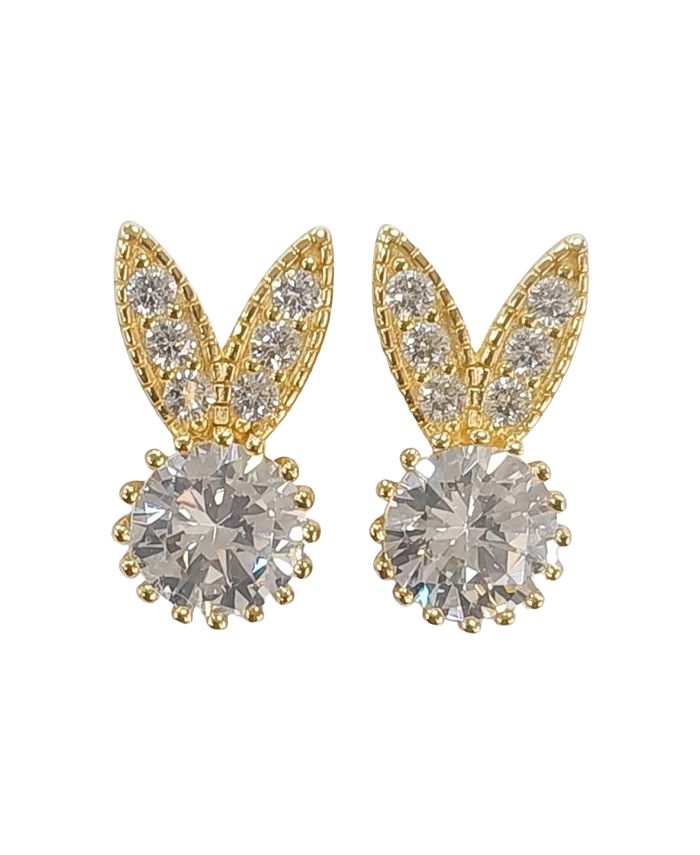 Allison Avery Bunny Studs - Macy's