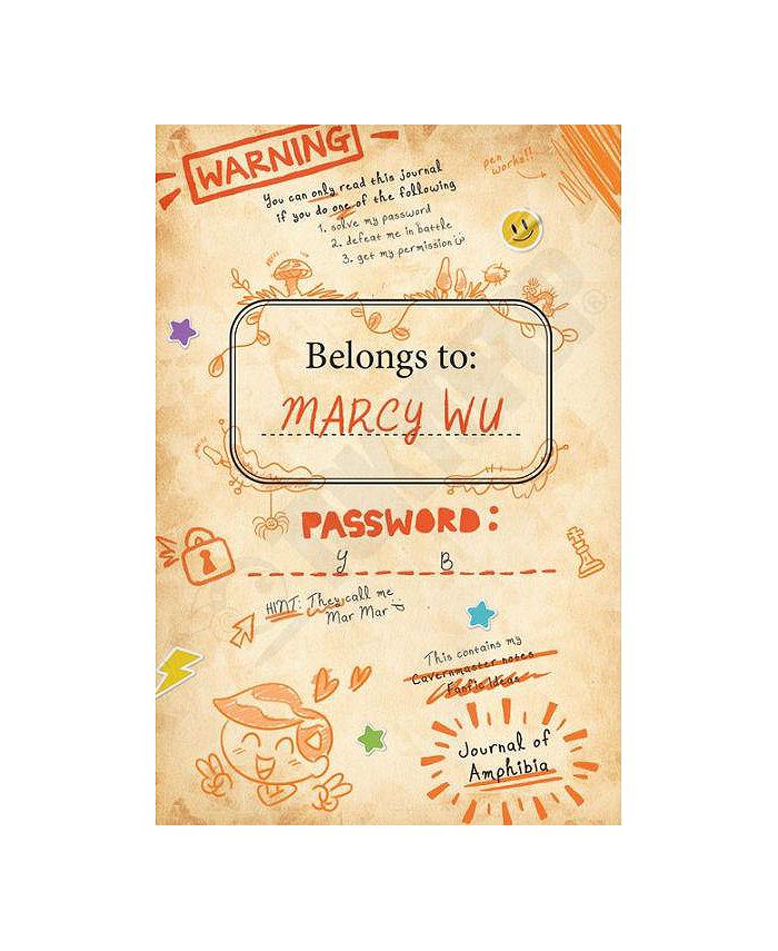 Barnes & Noble Marcy's Journal- A Guide to Amphibia by Matthew Braly ...