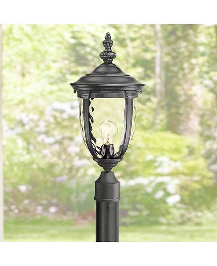 John Timberland Bellagio Traditional Outdoor Post Light with Flat Base ...