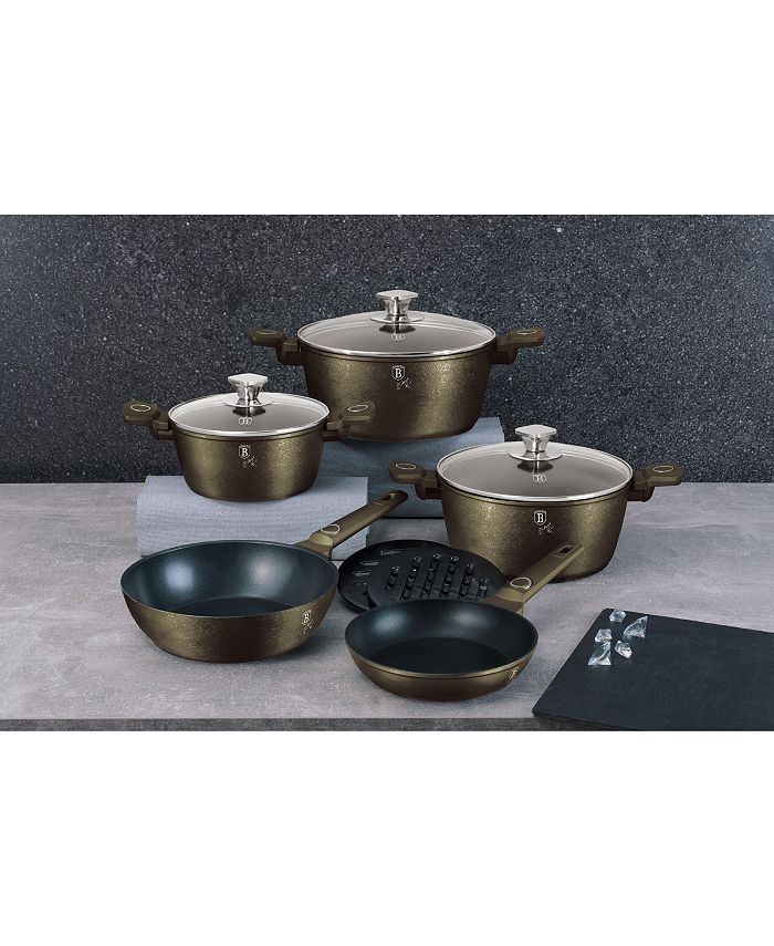Berlinger Haus 10-Piece Kitchen Cookware Set - Macy's