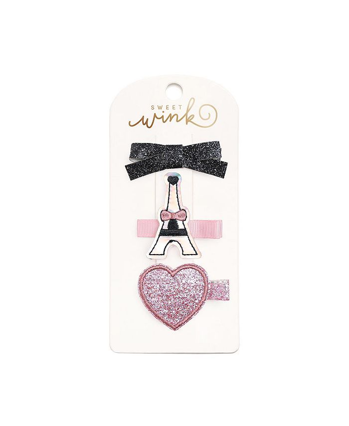 Sweet Wink Child Girl J'adore Paris Clip Set - Macy's