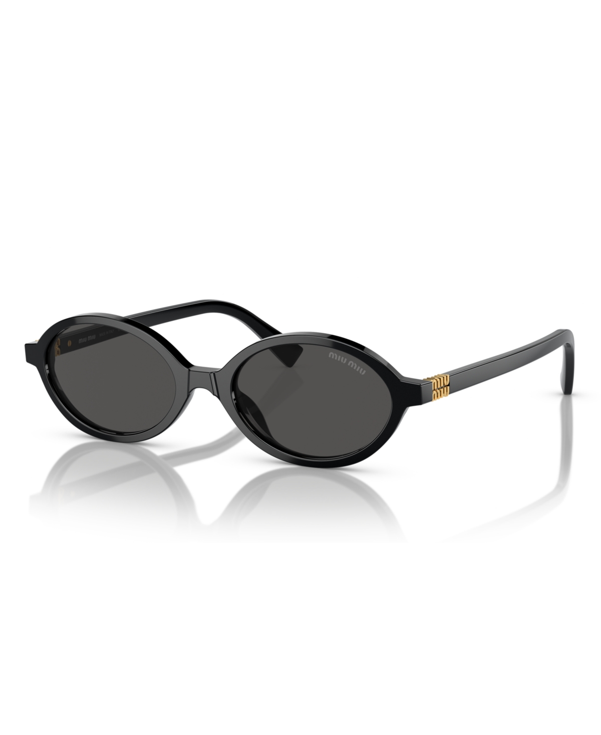 Click here for Miu Miu Womens Sunglasses Mu 04ZS - Black prices