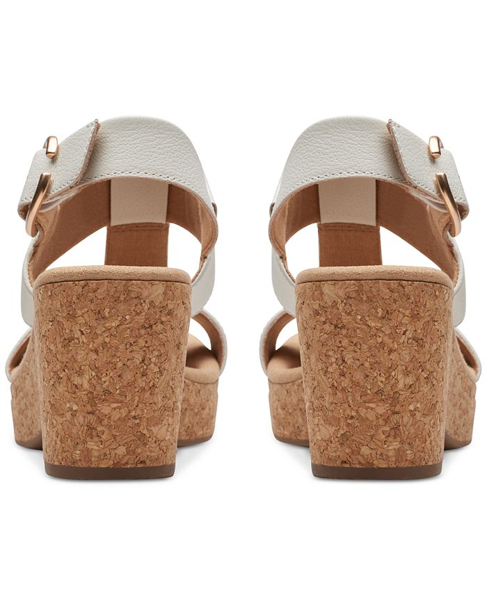 Clarks Giselle Style Wedge Heel Platform Sandals - Macy's