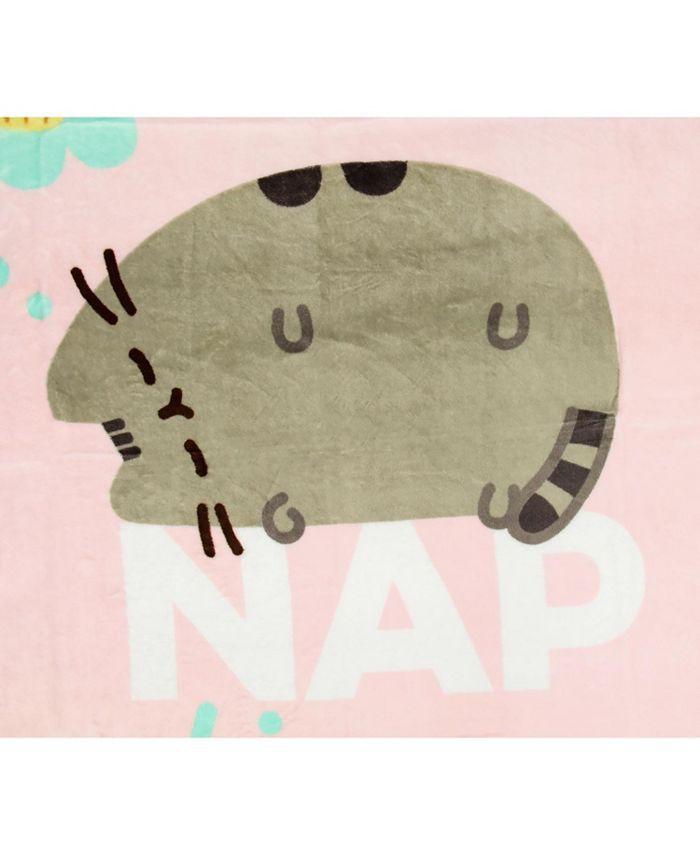 Pusheen Culture Fly The Cat Nap Time 46" x 60" Plush Fleece Throw ...