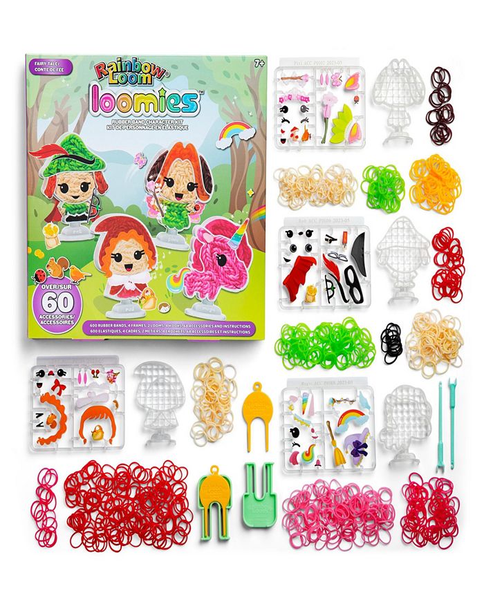 Rainbow Loom Loomies Fairy Tale Figurines Rubber Band Kit - Macy's