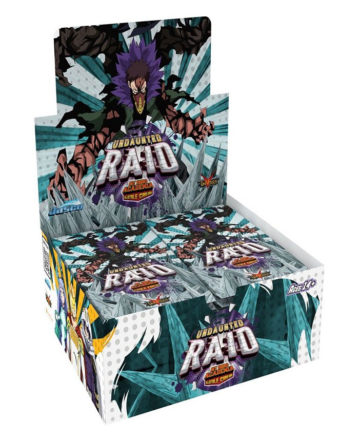 My Hero Academia Undaunted Raid Booster Display Card Game - Macy's