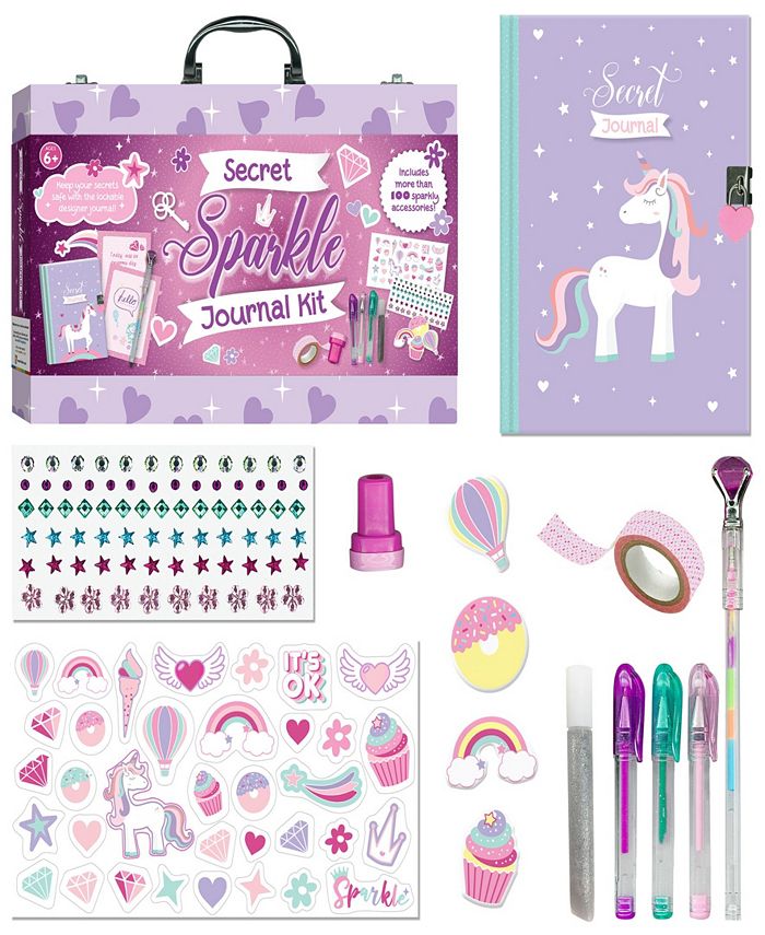 Kaleidoscope Secret Sparkle Journal Kit - Macy's