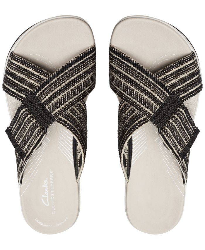 Clarks Women's Cloudsteppers Arla Wave Sandals - Macy's