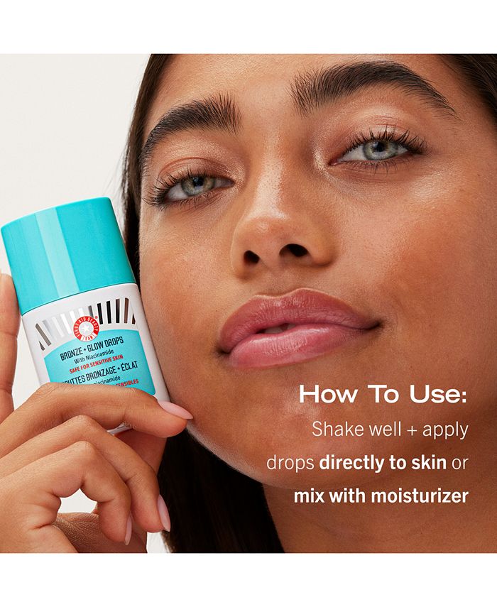 First Aid Beauty Bronze + Glow Drops With Niacinamide, 1 oz. - Macy's