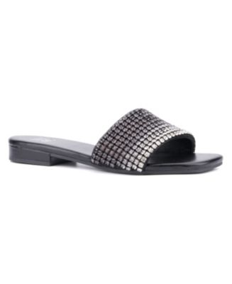 New York & Company Women's Gracie Flat Sandal - Macy's